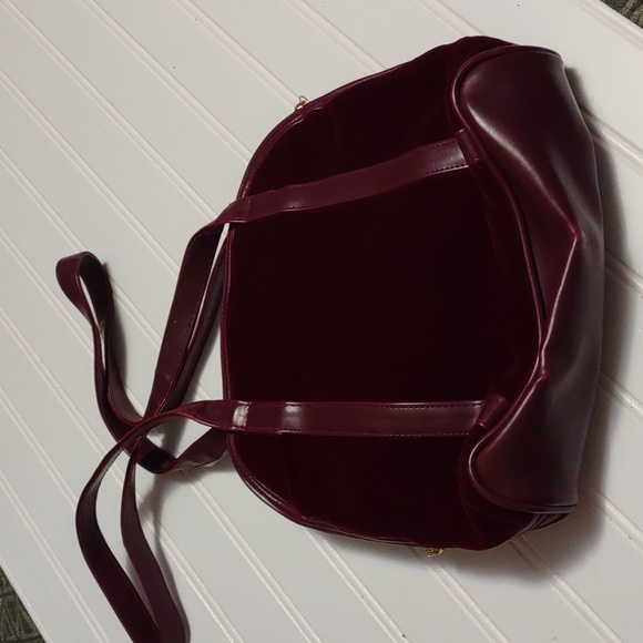 Tiannl | Bags | Tiannl Red Velvet Shoulder Bag | Poshmark